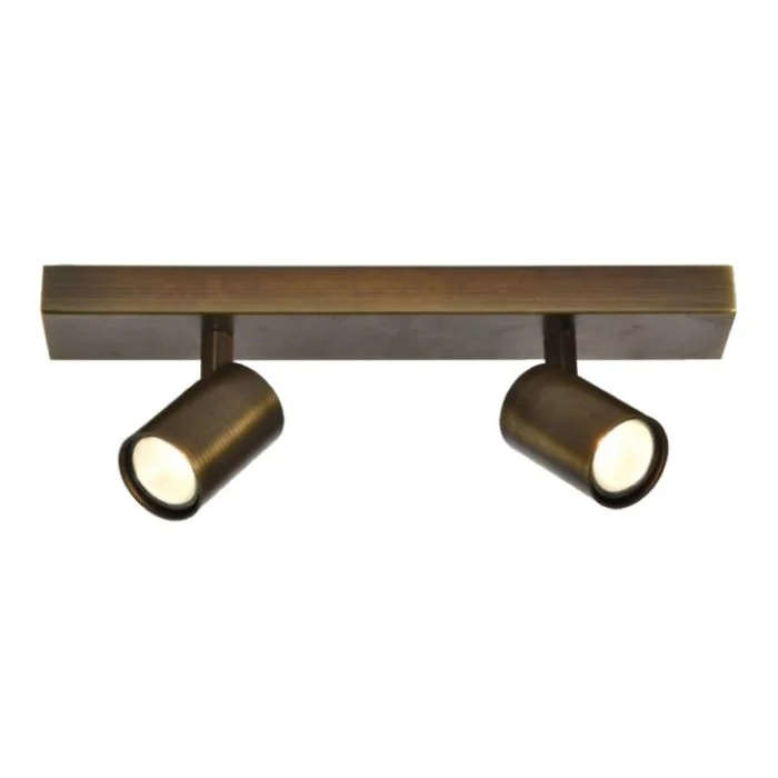 Nadgradna spot lampa 2xGU10, bronza, rotacija 330°, nagib 90° - IP20
Nadgradna spot lampa 2xGU10, bronza, rotacija 330°, nagib 90° - IP20