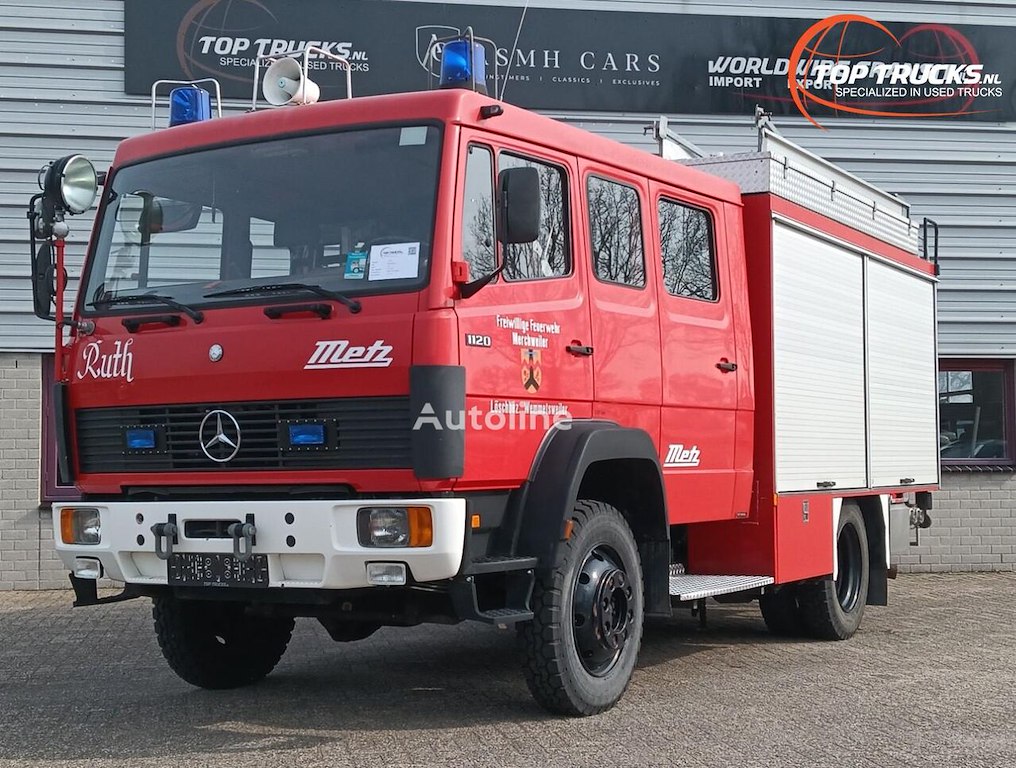 Mercedes-Benz 1120 4x4 - 1.200 ltr Brandweer, Feuerwehr, Fire brigade- Crew Ca vatrogasno vozilo