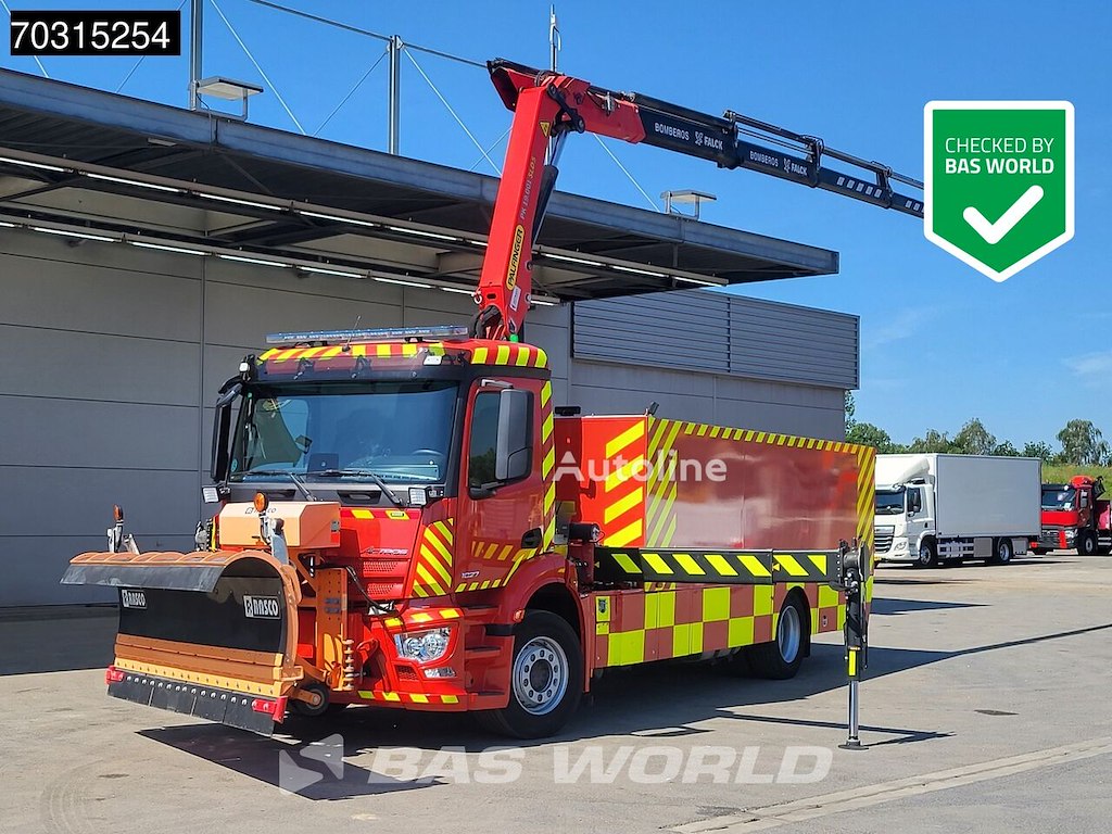 Mercedes-Benz Actros 1827 Actros 4X2 Fire truck Watertank for electrical vehic vatrogasno vozilo