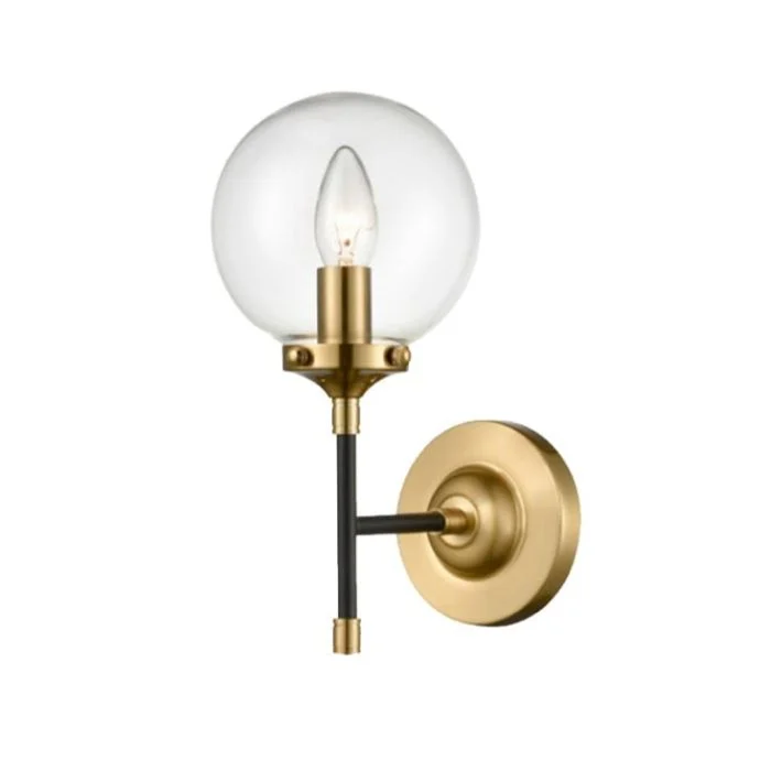 Zidna lampa E201767 - 1×E14, mesing, aluminijum i staklo, IP20
Zidna lampa E201767 - 1×E14, mesing, aluminijum i staklo, IP20