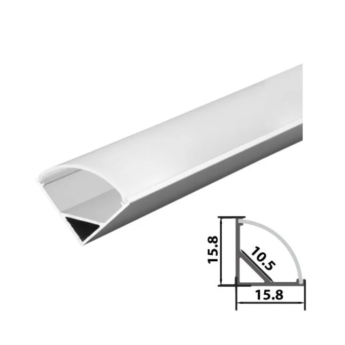 PROSTO LPR-601/2-SET - ugaoni aluminijumski profil za LED trake 2m 15.8x15.8mm
PROSTO LPR-601/2-SET - ugaoni aluminijumski profil za LED trake 2m 15.8x15.8mm