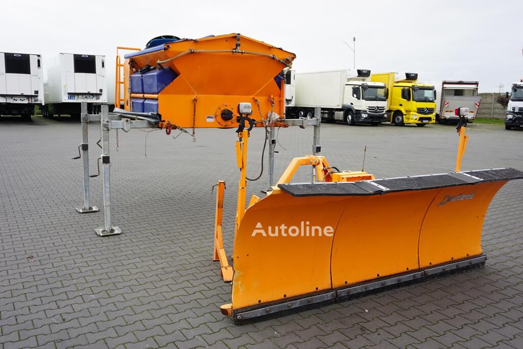 PŁUG ŚNIEŻNY / DRUTZEL / DZIELONY / HYDRAULICZNY / 2,8 X 1 M + P raonik za sneg