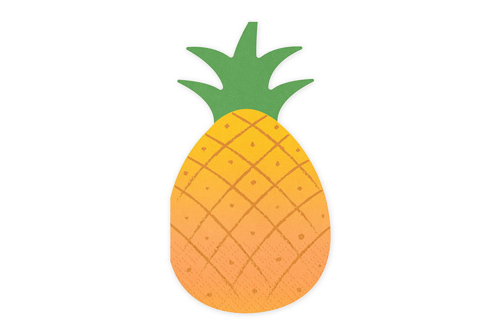 Salvete Ananas 18cm – 12 kom