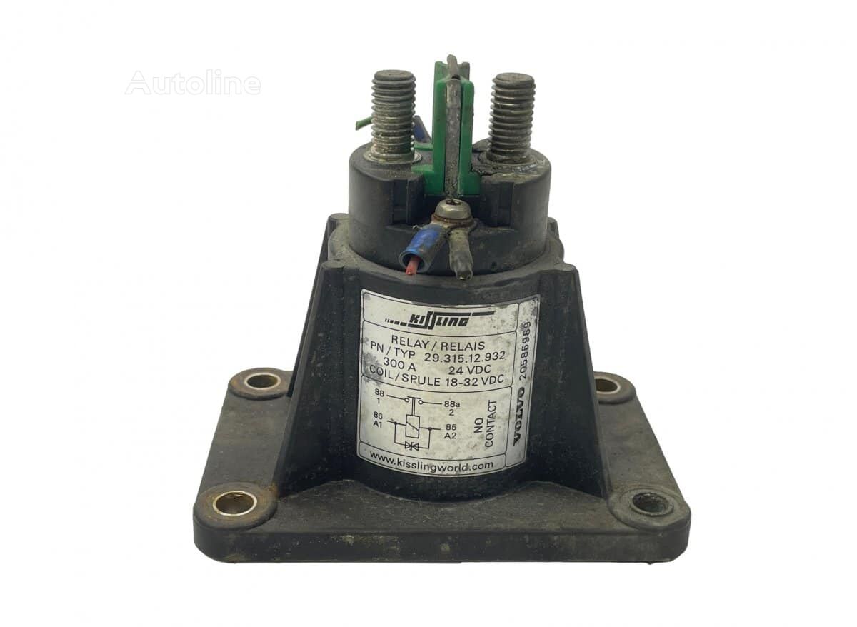Comutator Izolator Baterie instrument tabla za Volvo 20585989 – Kissling Relay 29.315.12.932, 300A, 24VDC, Coil 18-32VDC kamiona