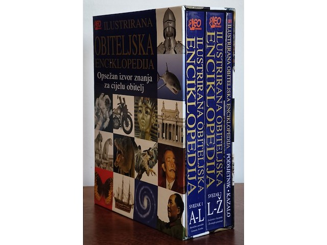 ILUSTRIRANA OBITELJSKA ENCIKLOPEDIJA 1-3 u kutiji