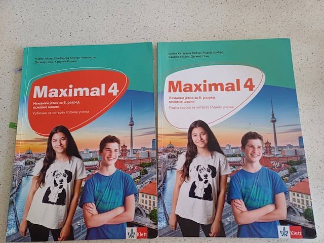Maximal 4 nemacki za 8. Razred Klett