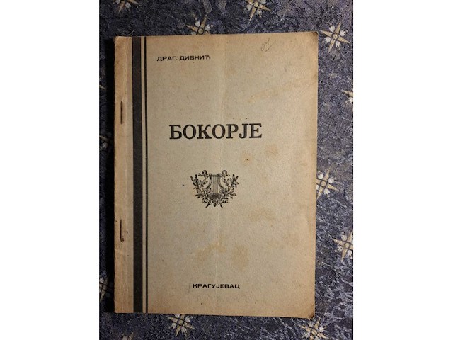Divnić - Bokorje, Kragujevac, 1934. Posveta!