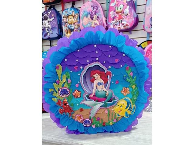 Mala sirena, okrugle PINJATE