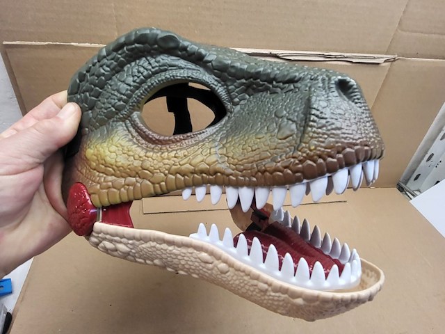 Maska T-Rex-Univerzalna sa Zvučnim Efektima