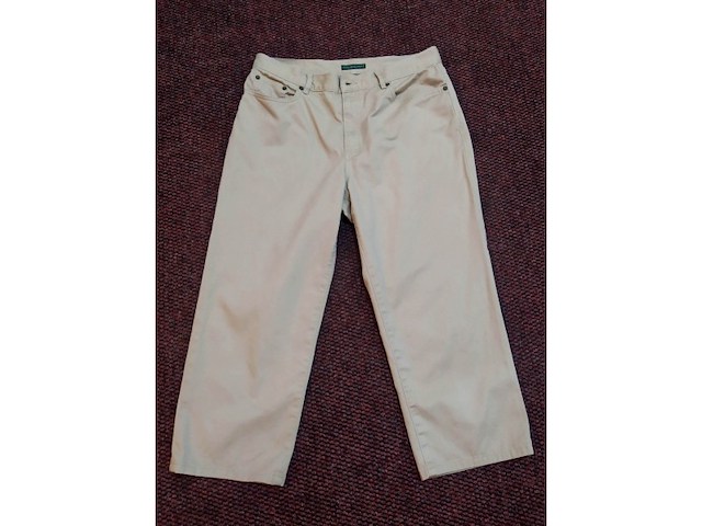 Ralph Lauren pamučne tri četvrt ženske pantalone