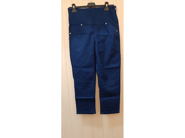 Teget pantalone visok struk vel.M