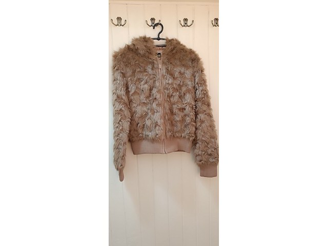 C&;A krem bunda vel.S/M