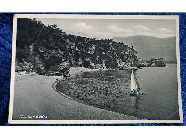 Razglednica...Mogren Budva..1935