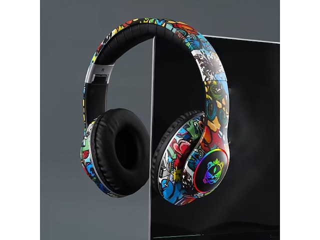 RGB (Wireles) bezicne bluetooth slusalice, Grafiti