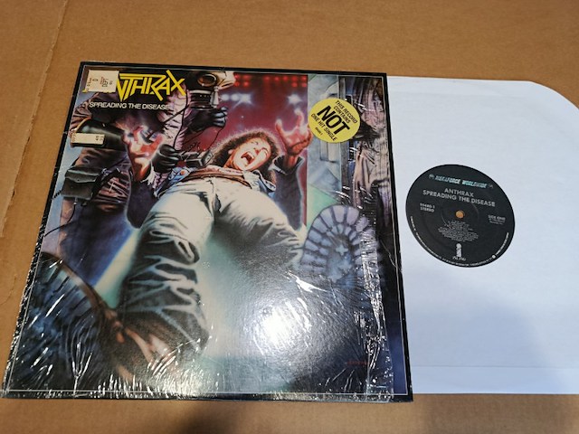 ANTHRAX Spreading The Disease US LP u celofanu