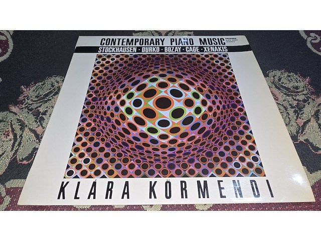 Contemporary piano music