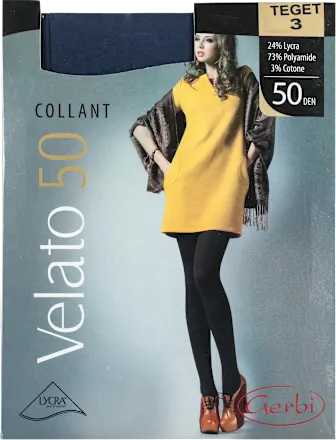 Gerbi
Velato hulahopke 50 DEN, teget boja, veličina 3, 1 kom