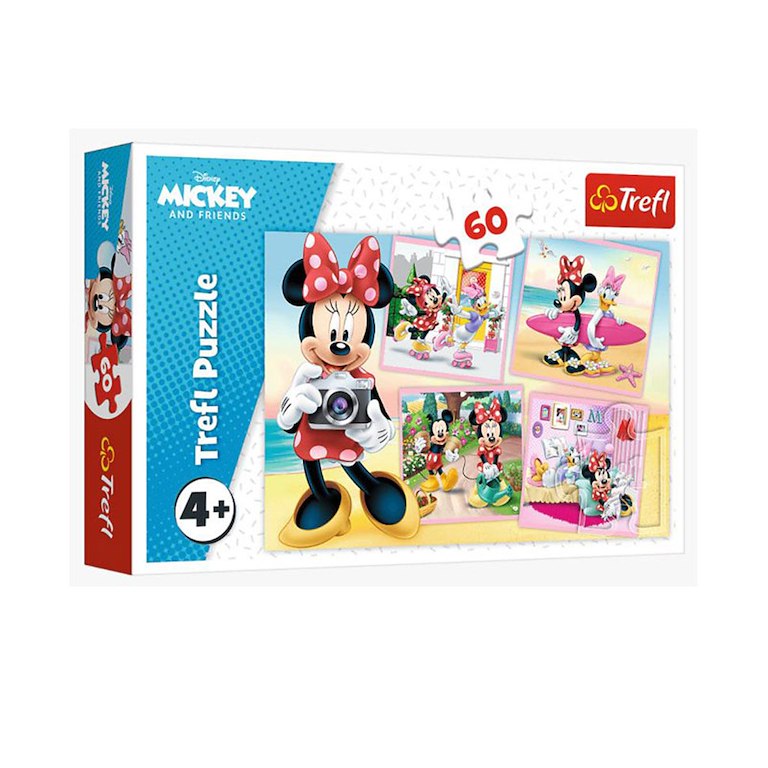 PUZZLE 60 DELOVA A LOVELY MINNIE T17360