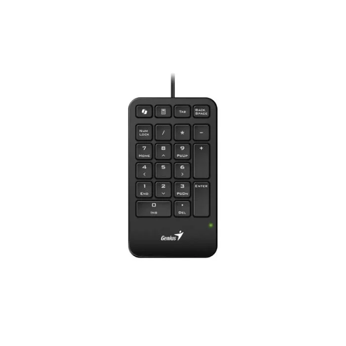 Genius NumPad 125 žična USB numerička tastatura, crna