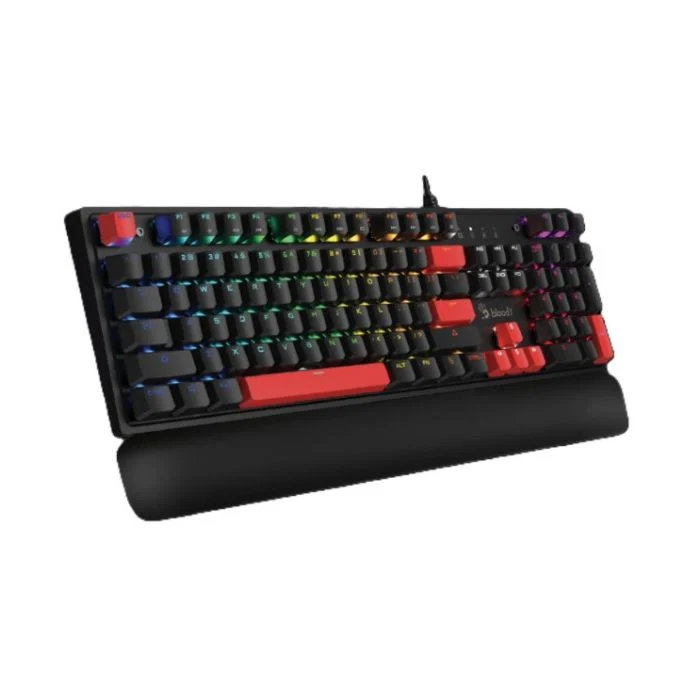 A4Tech Bloody S525N - mehanicka RGB gaming tastatura + oslonac za zglob, BLMS, 1000Hz, 4MB