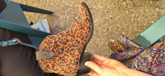 Mjus leopard kozne cizme