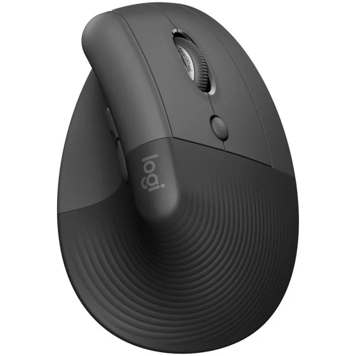 Logitech Lift Vertical ergonomski bežični miš, crni