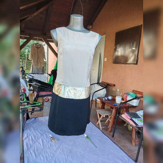 CAMÉLIA elegantna haljina sa šljokicama S/M
