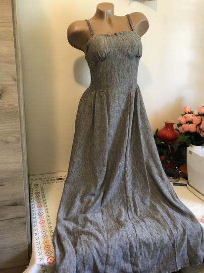 Nova New siva duga od struka nabori S/M
