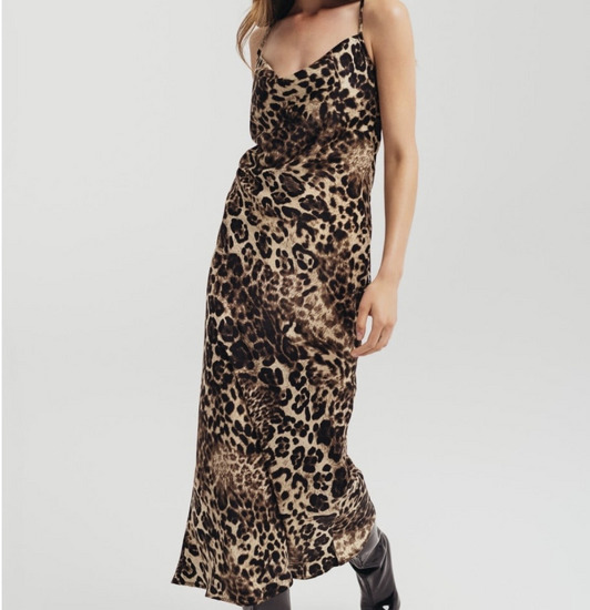 Legend slip leopard haljina