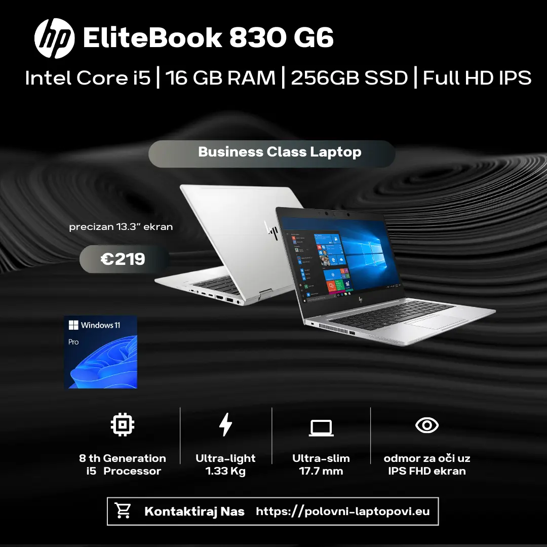 HP Elitebook 830 G6