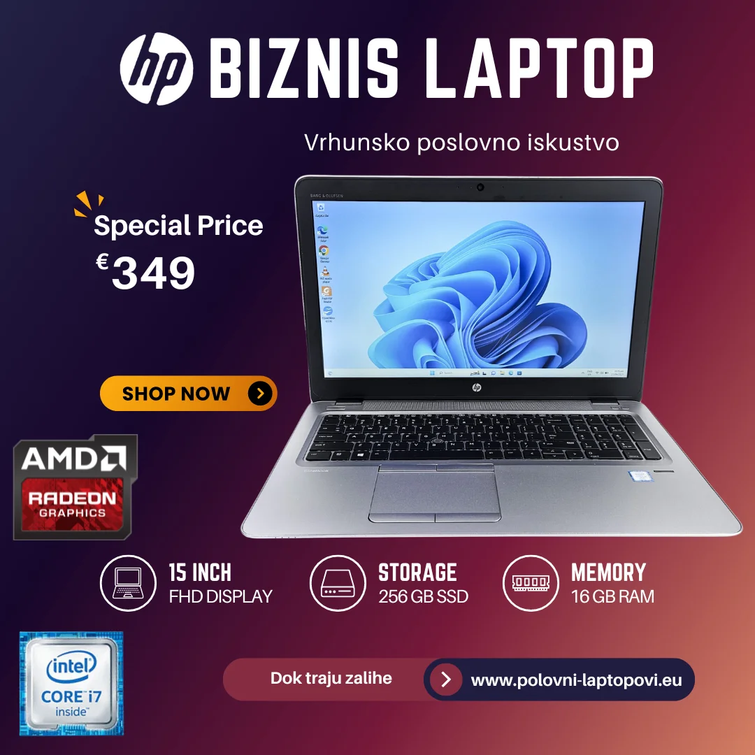 HP Elitebook 850 g3 core i7