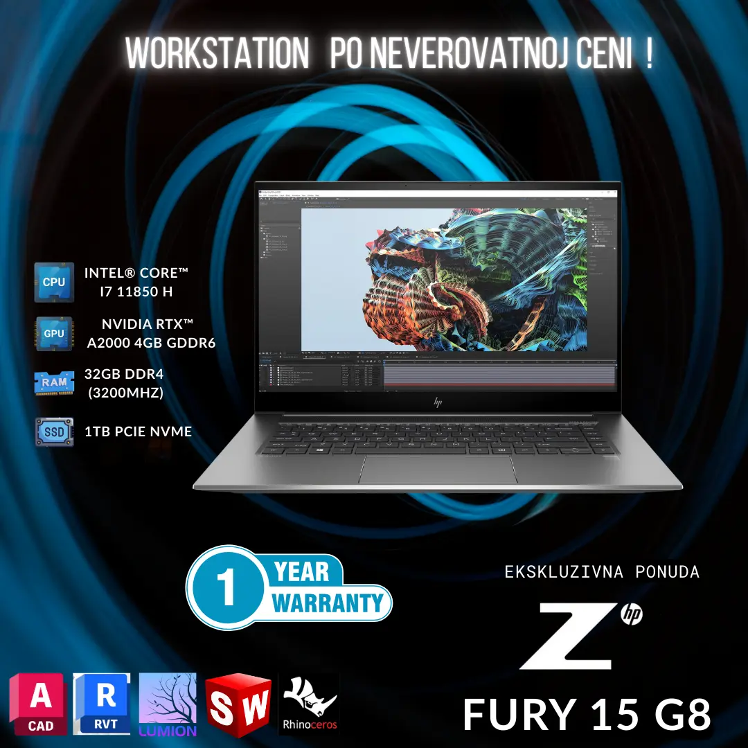 HP ZBook Fury G8