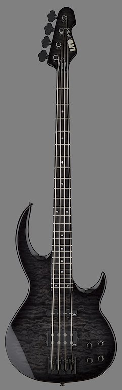 ESP LTD BB-1004 STBLKSB B Nickel Frets