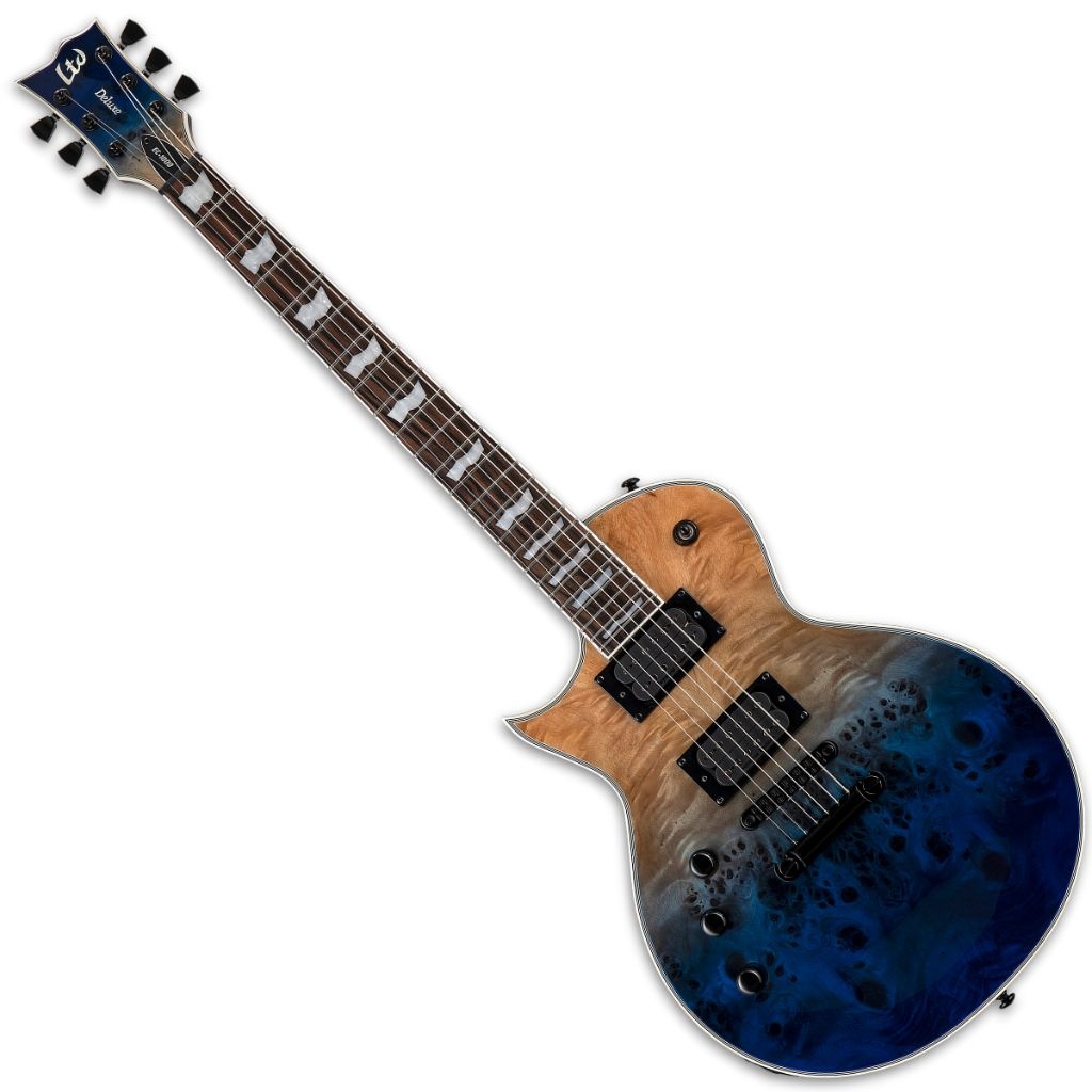 ESP LTD EC-1000 BLUNFD LH BLUE NATURAL FADE LEFTHAND