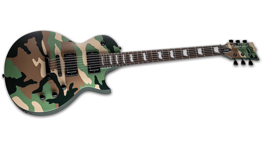 ESP LTD EC-1000 WCS Woodland Camo Satin B