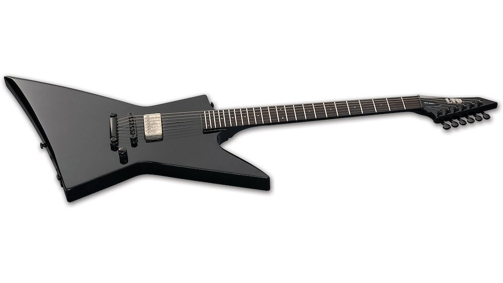 ESP LTD EX-201 BLKS BLACK SATIN C