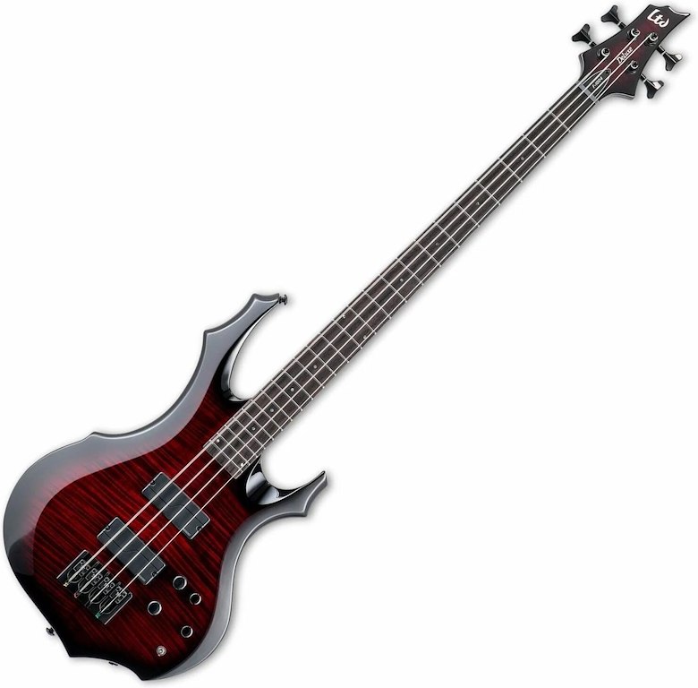 ESP LTD F-1004 See-Thru Black Cherry Sunburst