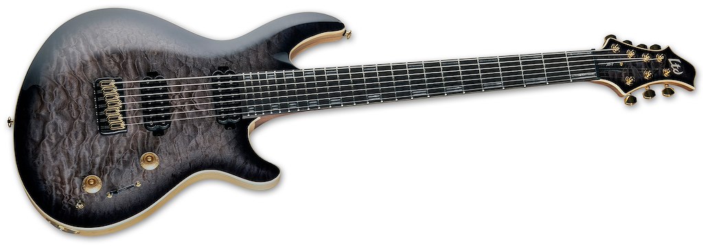 ESP LTD JR-7 QM FBSB JAVIER REYES SIGNATURE - Incl. Case A
