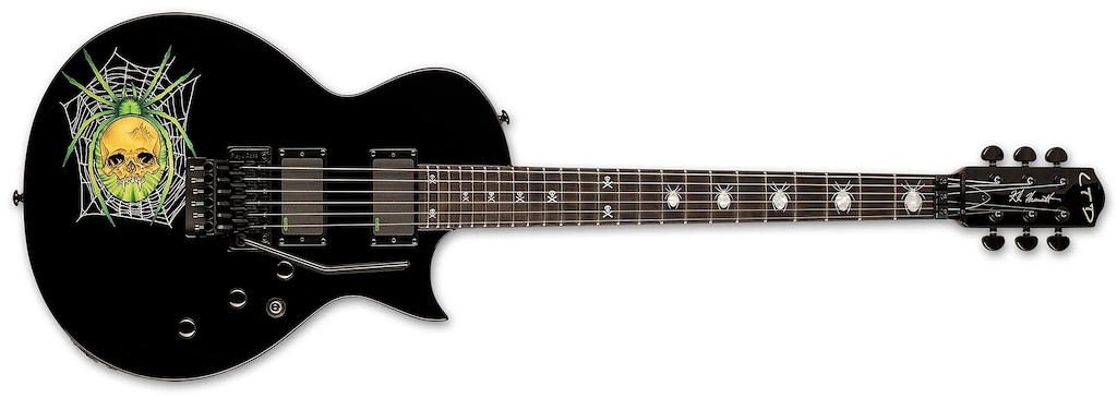 ESP LTD KH-3 SPIDER LH KIRK HAMMETT SIGNATURE LEFTHAND