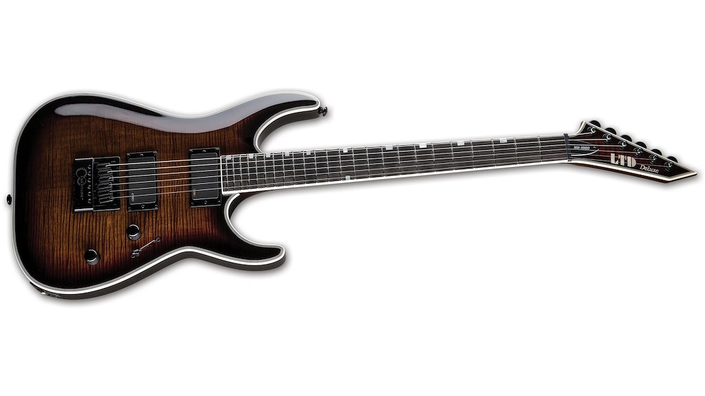 ESP LTD MH-1000 EVERTUNE DBSB DARK BROWN SUNBURST