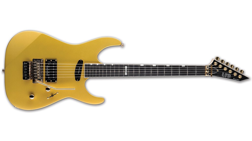 ESP LTD MIRAGE DELUXE 87 MGO METALLIC GOLD