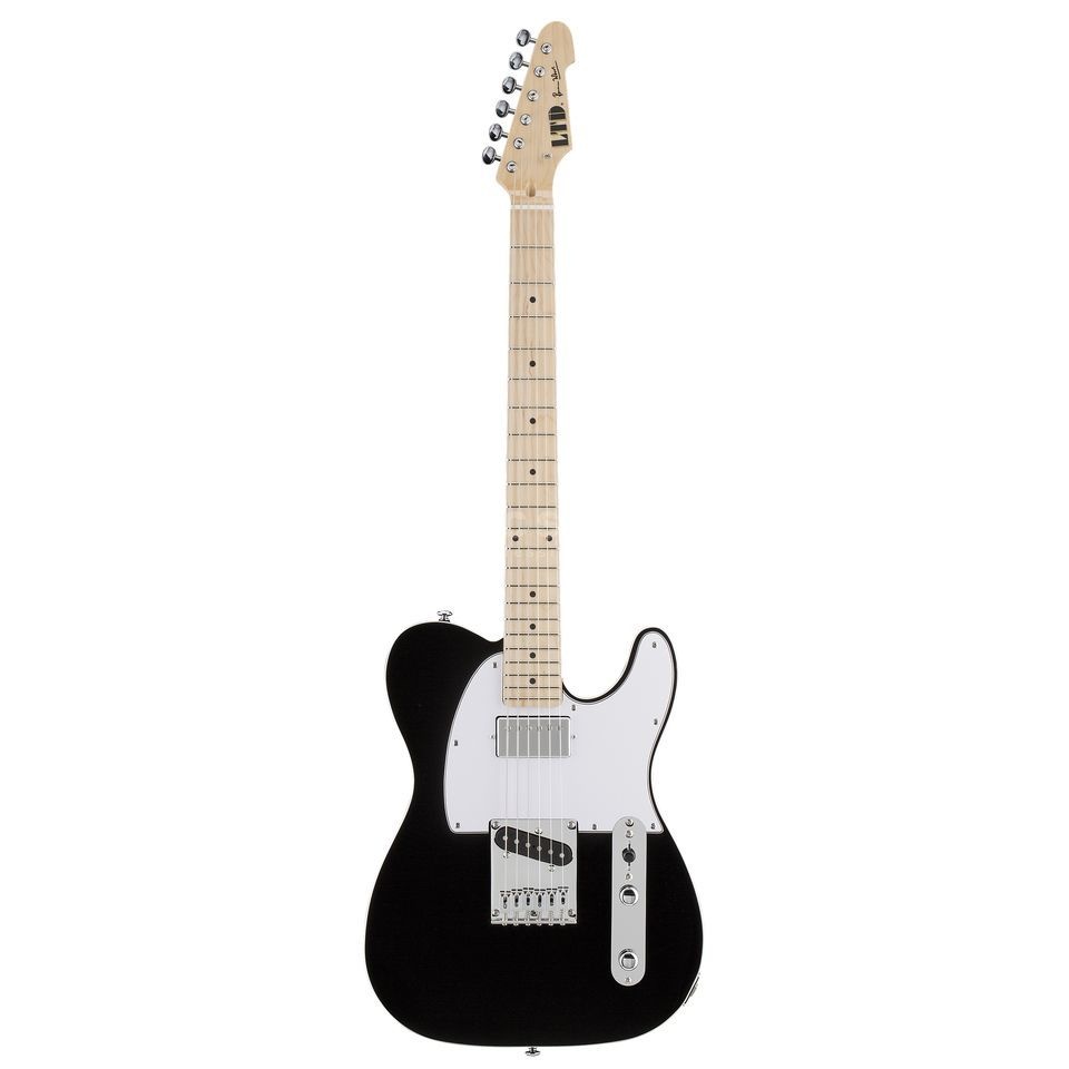 ESP LTD RON WOOD BLK SIGNATURE - Incl. Case