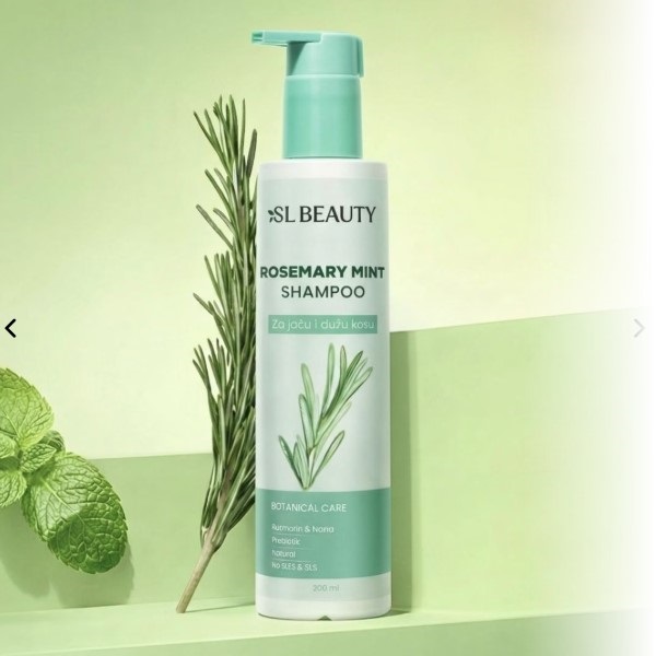 ŠAMPON ZA RAST KOSE - RUZMARIN I MENTA 200ML