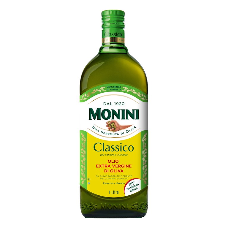 Extra devičansko maslinovo ulje Monini 1L