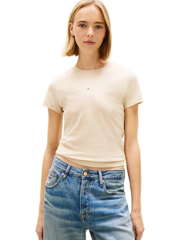 Ženska majica Tommy Hilfiger THDW0DW18398-AES