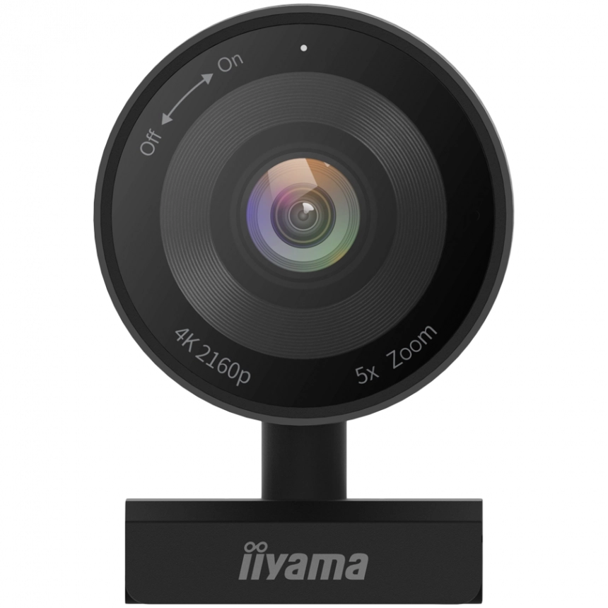 Camera 4K UHD 120degree (FOV), 8MP STARVIS sensor, 5x Zoom, 2D/3D Noise cancelling, Auto Framing, Microphone 2x with 4m voice pickup, easy mount, privacy shutter, connection USB-C~USB-A, Remote co...
