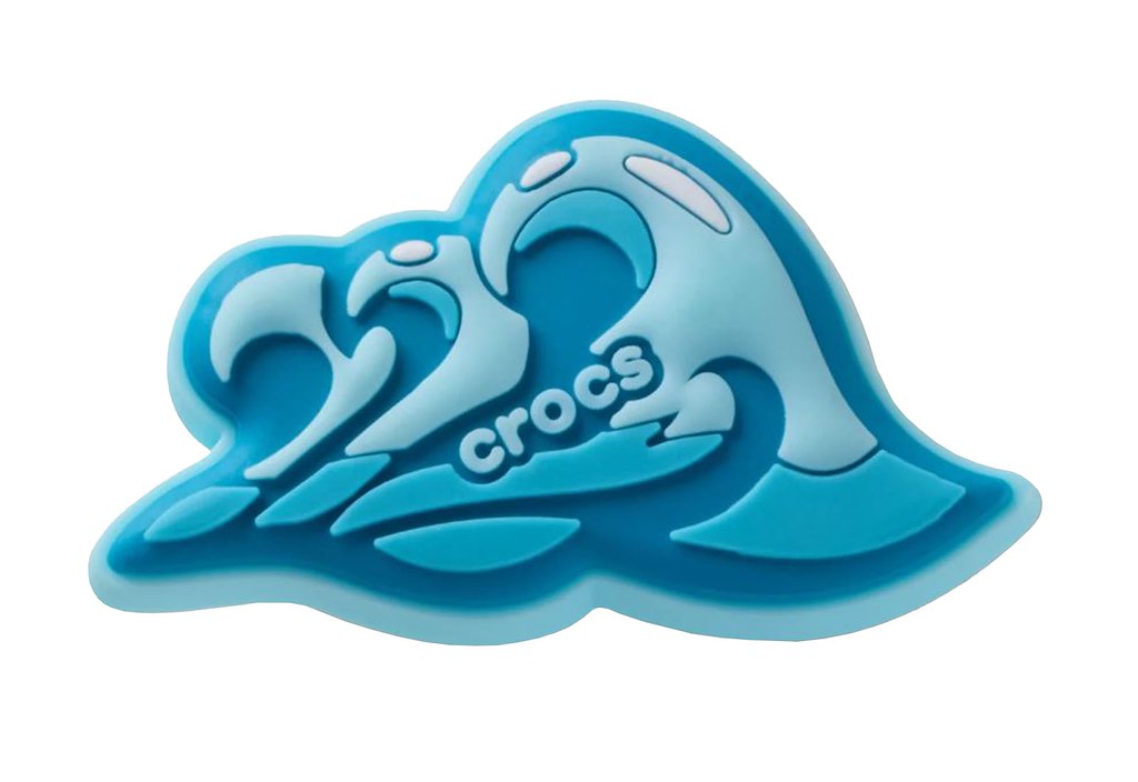 Crocs 
Crocs Jibbitz
- Triple Big Wave