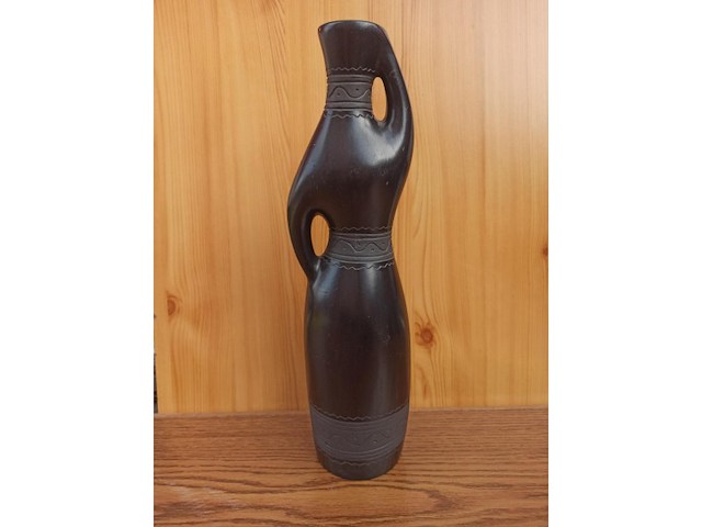 Stara vaza u obliku ženske figure motiv žene VINTAGE