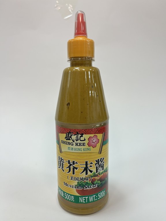 Shing Kee Žuti Senf Sos – Američki Stil (500g)
