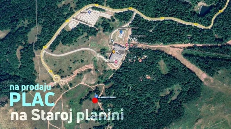 Dva placa 2.5 i 6 ari Knjaževac-Ćuštica